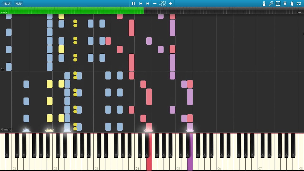 DJVI - Cycles XL Synthesia +MIDI download - YouTube