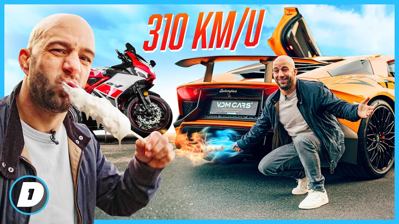 310 KM/U met AVENTADOR & MARSHMALLOWS maken met LAMBO! | Daily Driver ...