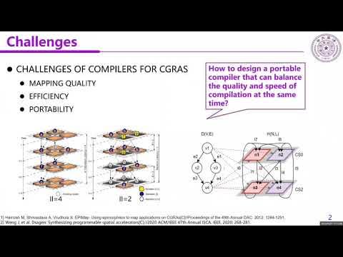ISCA'23 - Lightning Talks - Session6A - MapZero: Mapping for Coarse-grained Reconfigurable ...