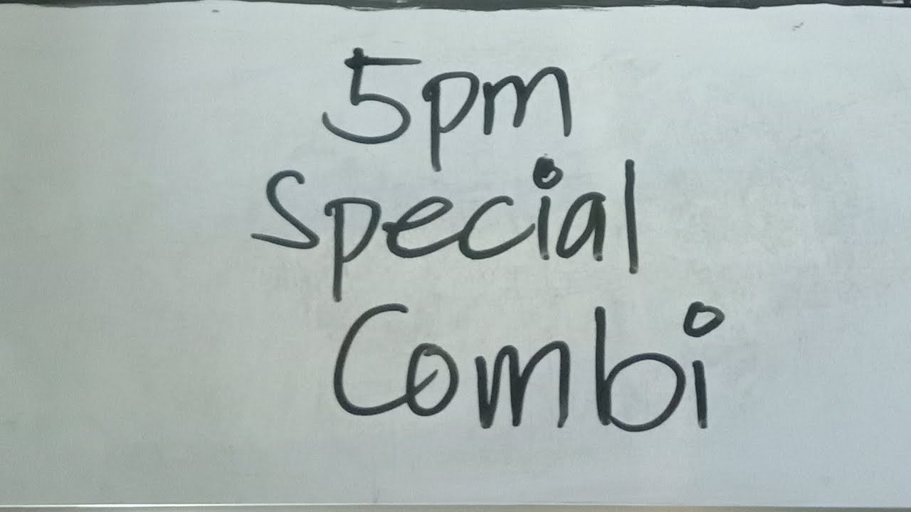 pa on the spot padaug special combi 5pm draw 3d national swertres Lotto ...