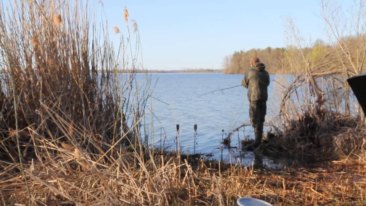 Pescuit la crap-primavara 2013 - YouTube