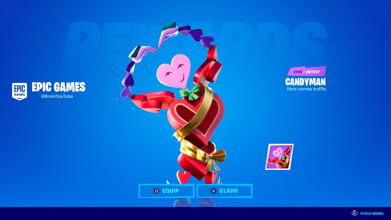 HOW TO GET NEW CANDYMAN SKIN IN FORTNITE! NEW FORTNITE CANDYMAN SKIN ...