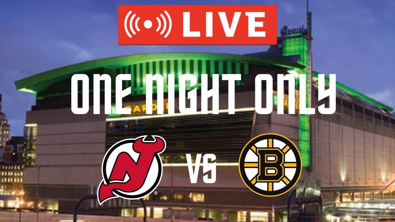 LIVE: New Jersey Devils VS Boston Bruins Preseason Scoreboard ...