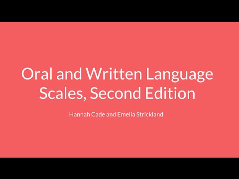 SPA 502 Assessment Project: OWLS-II - YouTube