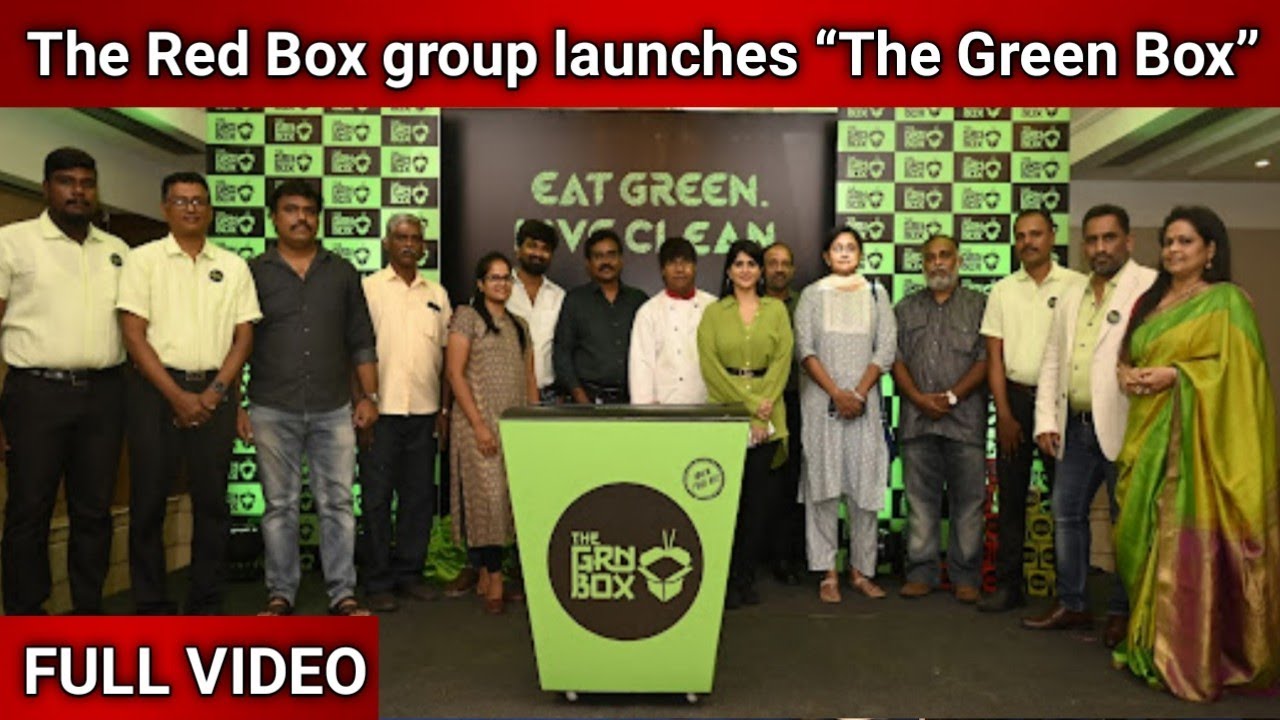 The Red Box group launches “The Green Box” - YouTube
