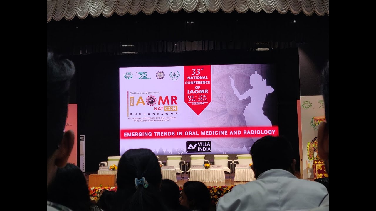 KIIT Dental - 33rd National Conference of IAOMR 2022 - YouTube