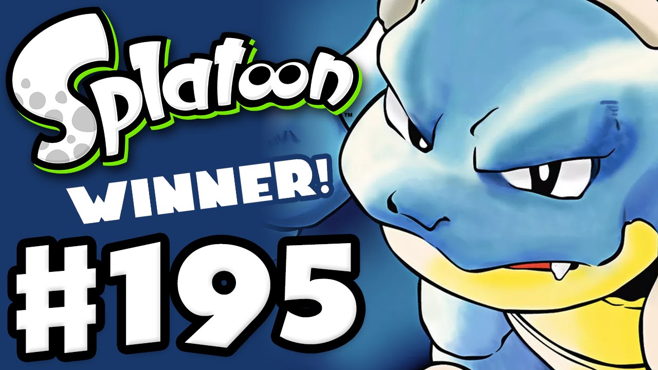 Splatoon - Gameplay Walkthrough Part 195 - Pokemon Blue Wins! (Nintendo ...