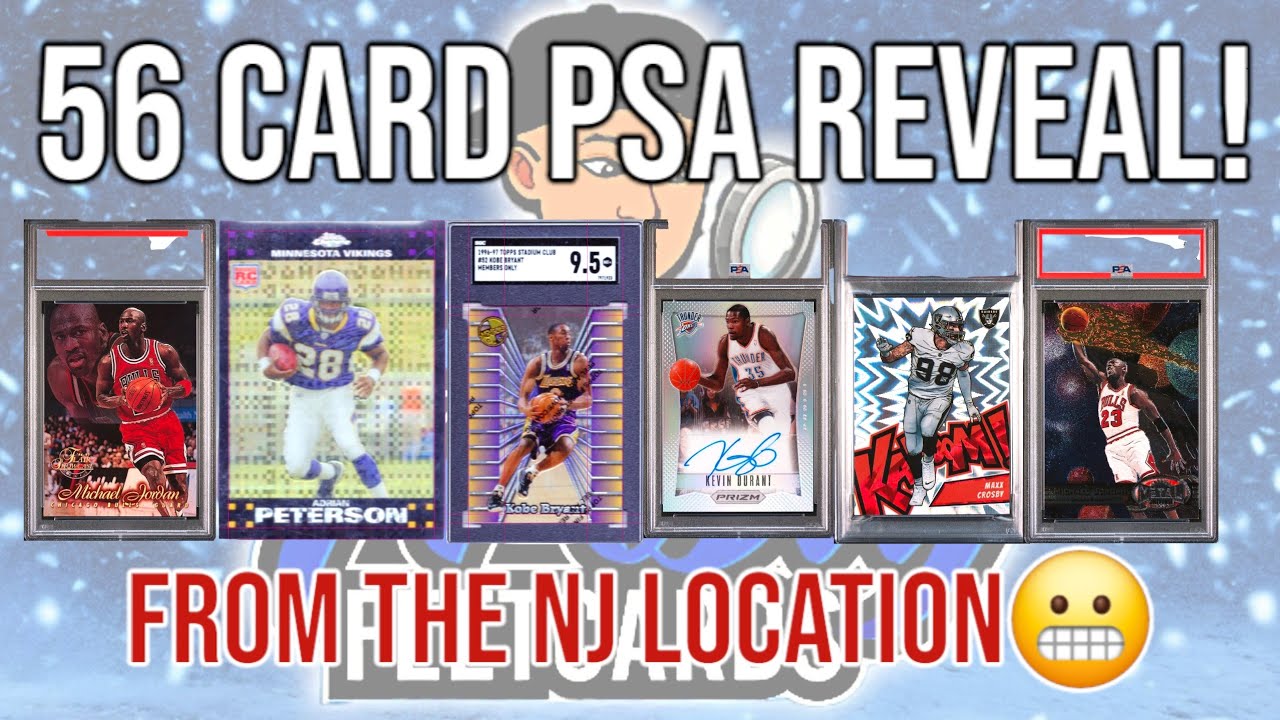 56 Card PSA Submission Reveal W/ Crossovers from SGC, BGS, HGA & GEM ...