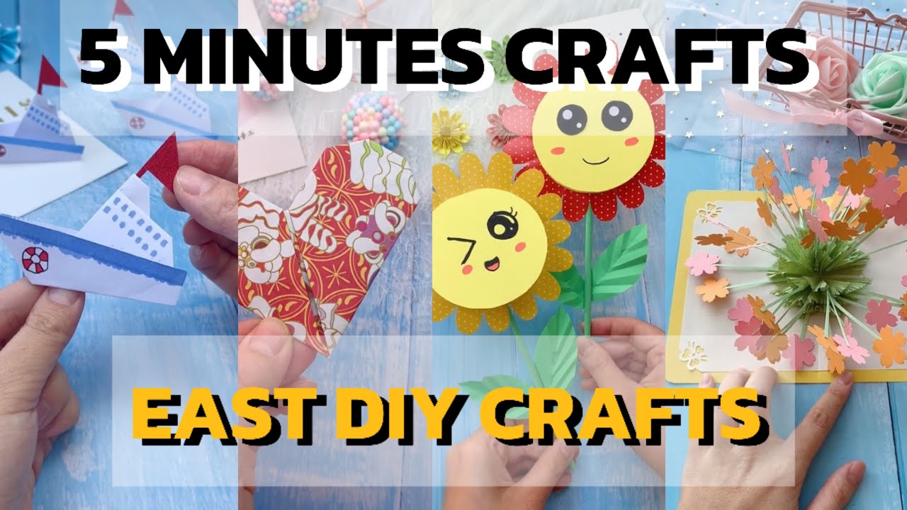 How to make easy DIY crafts at home ️🖍️🌈 - YouTube