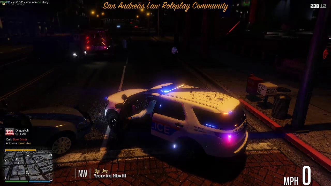 SALRP FivePD #2 "Steal A Firetruck Day" - YouTube