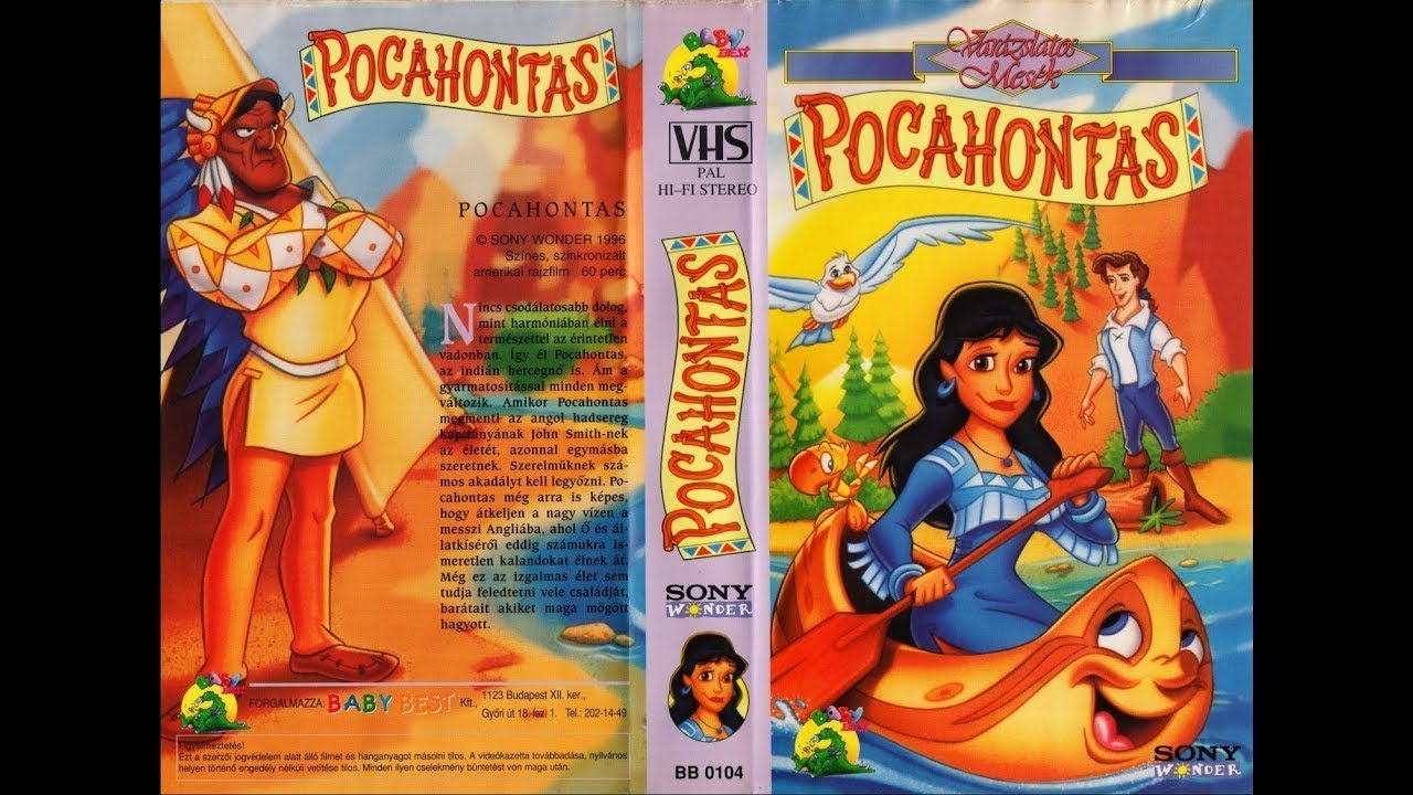 Pocahontas 1995 VHSRip - YouTube