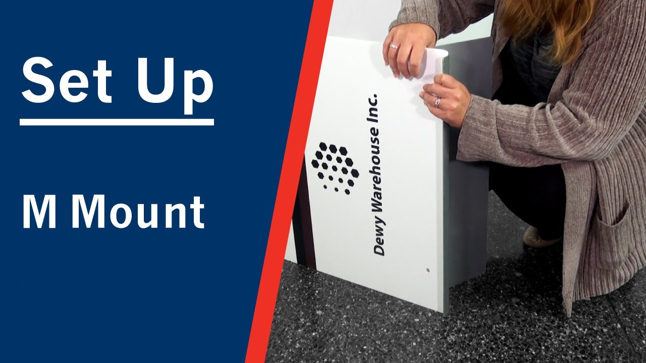 How to Set Up Our M Mount Sign Holder - (Tex Visions) - YouTube