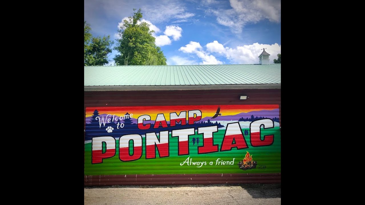 Camp Pontiac mural - YouTube