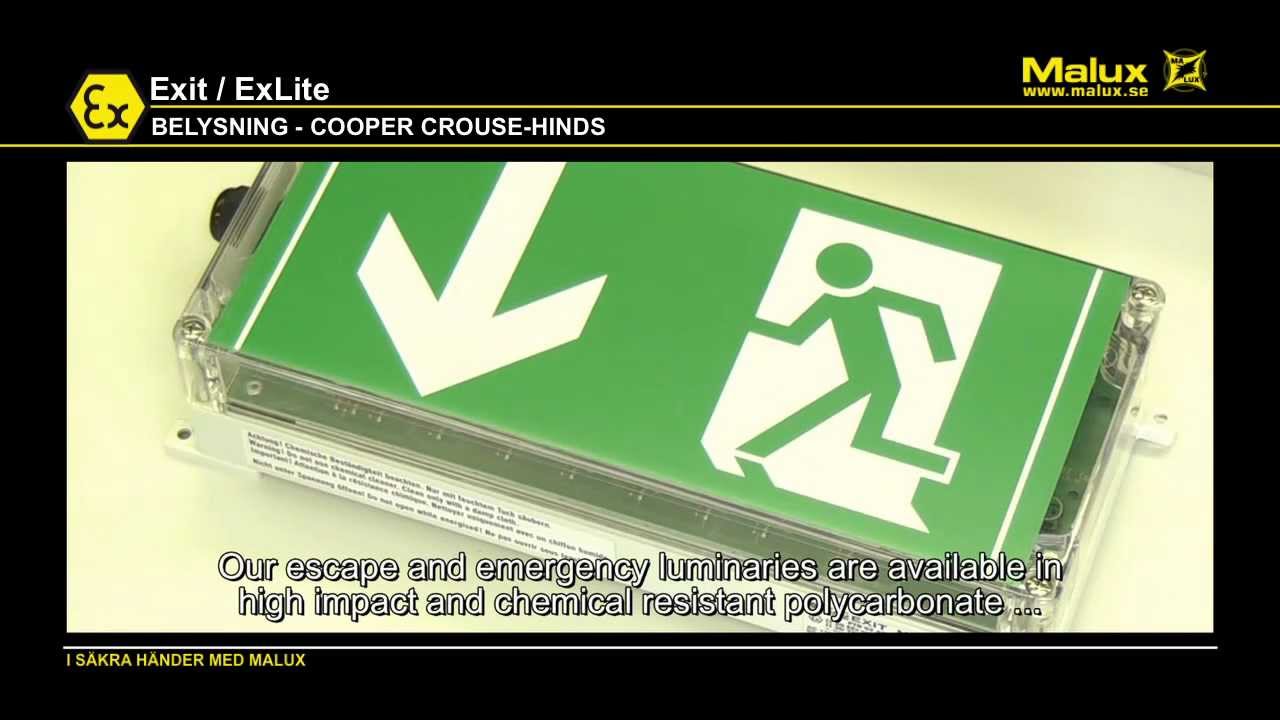 ATEX belysning | Ex belysning | Nödbelysning | Malux.se - YouTube
