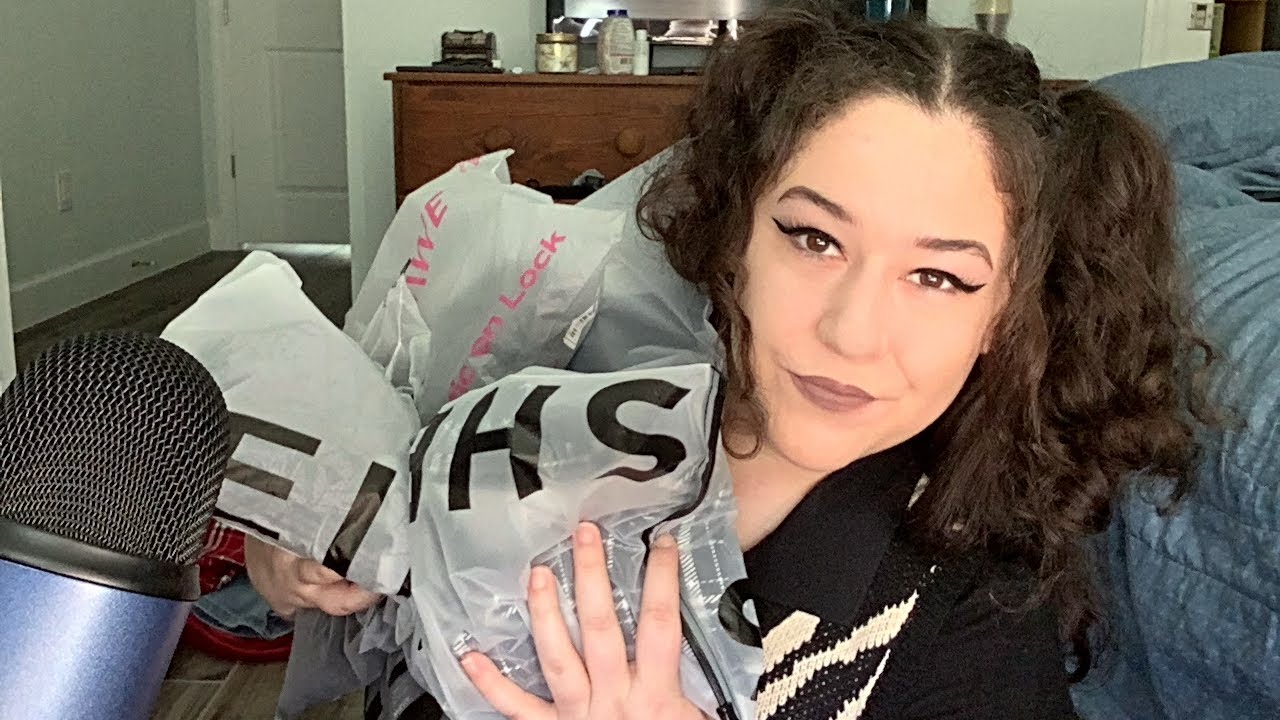 ASMR Shein try on haul - YouTube