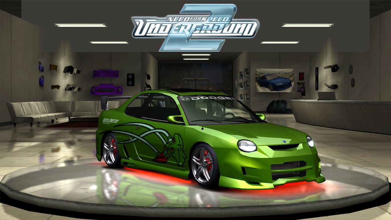 NFS Underground 2 - Dodge Neon Tuning & Customization - YouTube