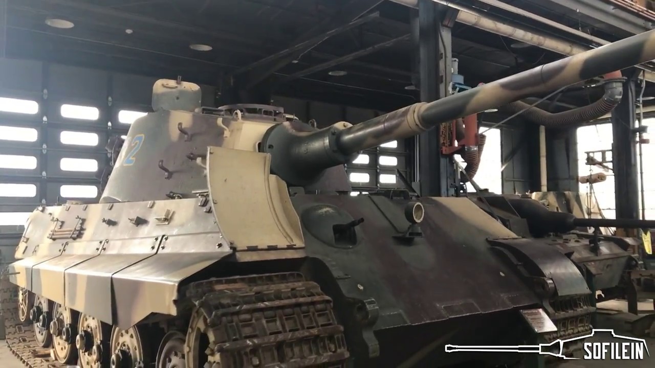 HQ Tiger II with Cutaway Hull and Turret Walkaround - YouTube