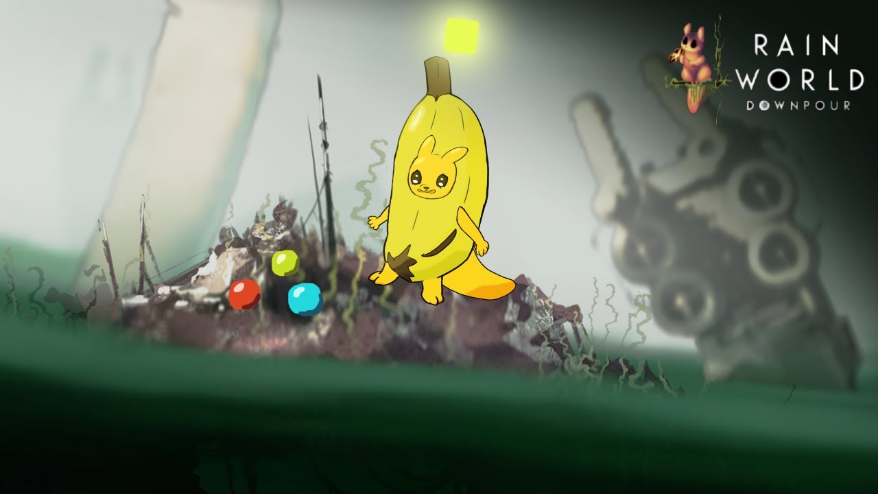 Goober plays BANANACAT! - Monk Rain World [BLIND] part 2 - YouTube