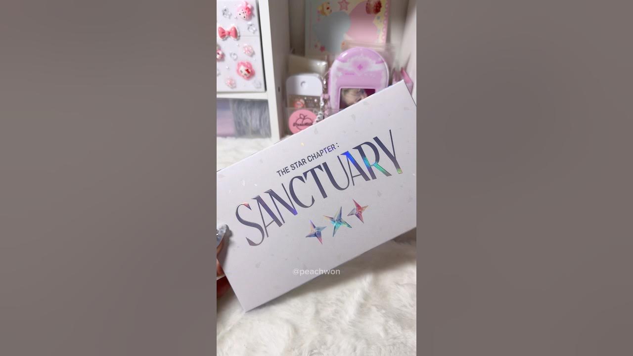 Unboxing TXT The Star Chapter: Sanctuary Angel Version Album - YouTube