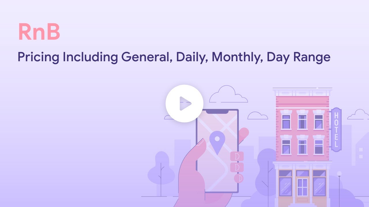 RnB Pricing Including General, Daily, Monthly, Day Range - YouTube