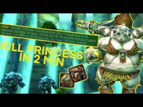 [WoW Classic] Princess Theradras in 2 Minutes - YouTube