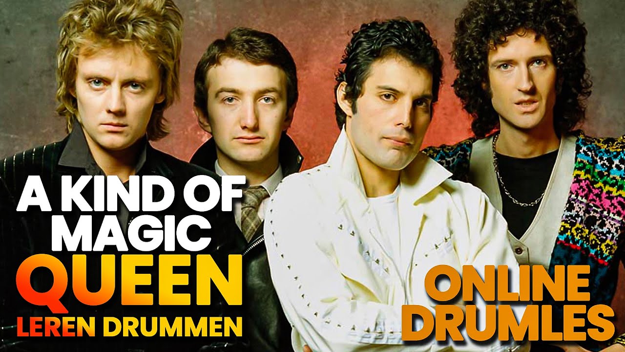 A Kind Of Magic (Queen) Leren Drummen - Drum Groove 130 BPM - YouTube