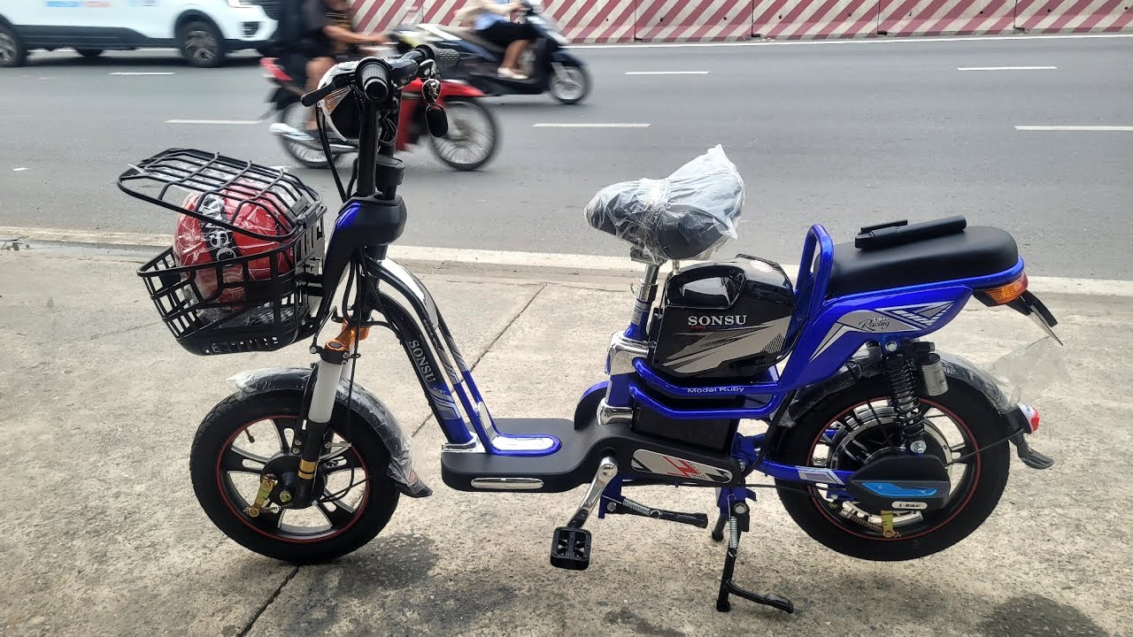 XE ĐẠP ĐIỆN SONSU RUBY CHÍNH HÃNG VỀ BÌNH TÂN ( TP.HCM) || 20/2/2025 - YouTube