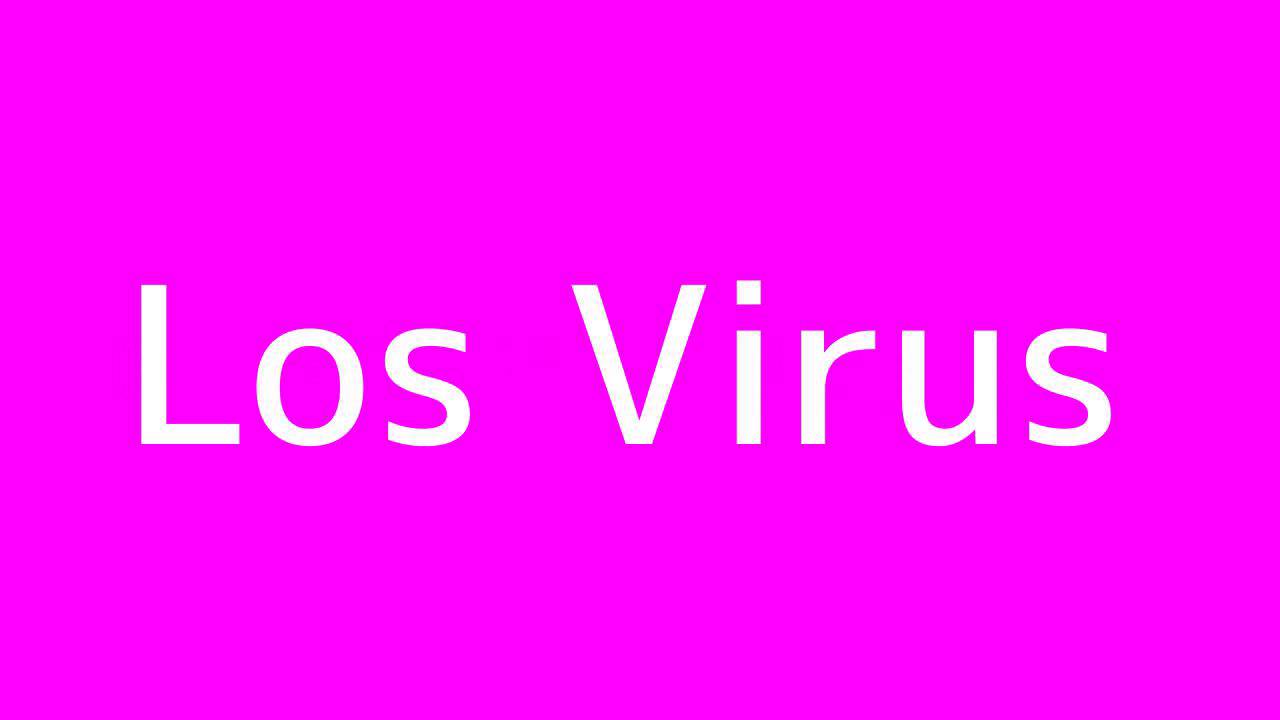 How to say Viruses in Spanish - YouTube