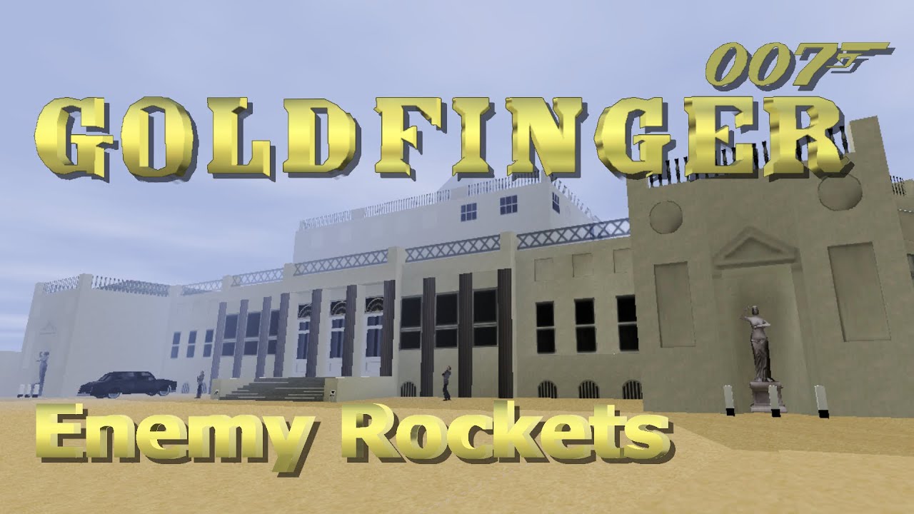 Goldfinger 64 - Grounds - 00 Agent [Enemy Rockets] [Real N64 Footage ...