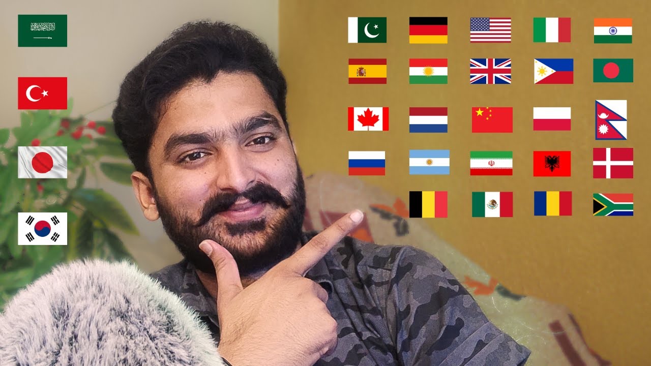 Swear Word ASMR in Different Languages of the World #asmrlanguages ...