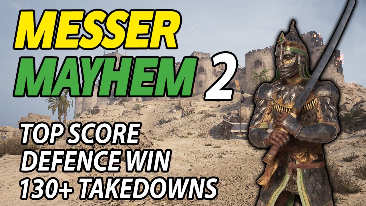 MESSER MAYHEM 2 | Chivalry 2 Messer Gameplay (First Person) - YouTube