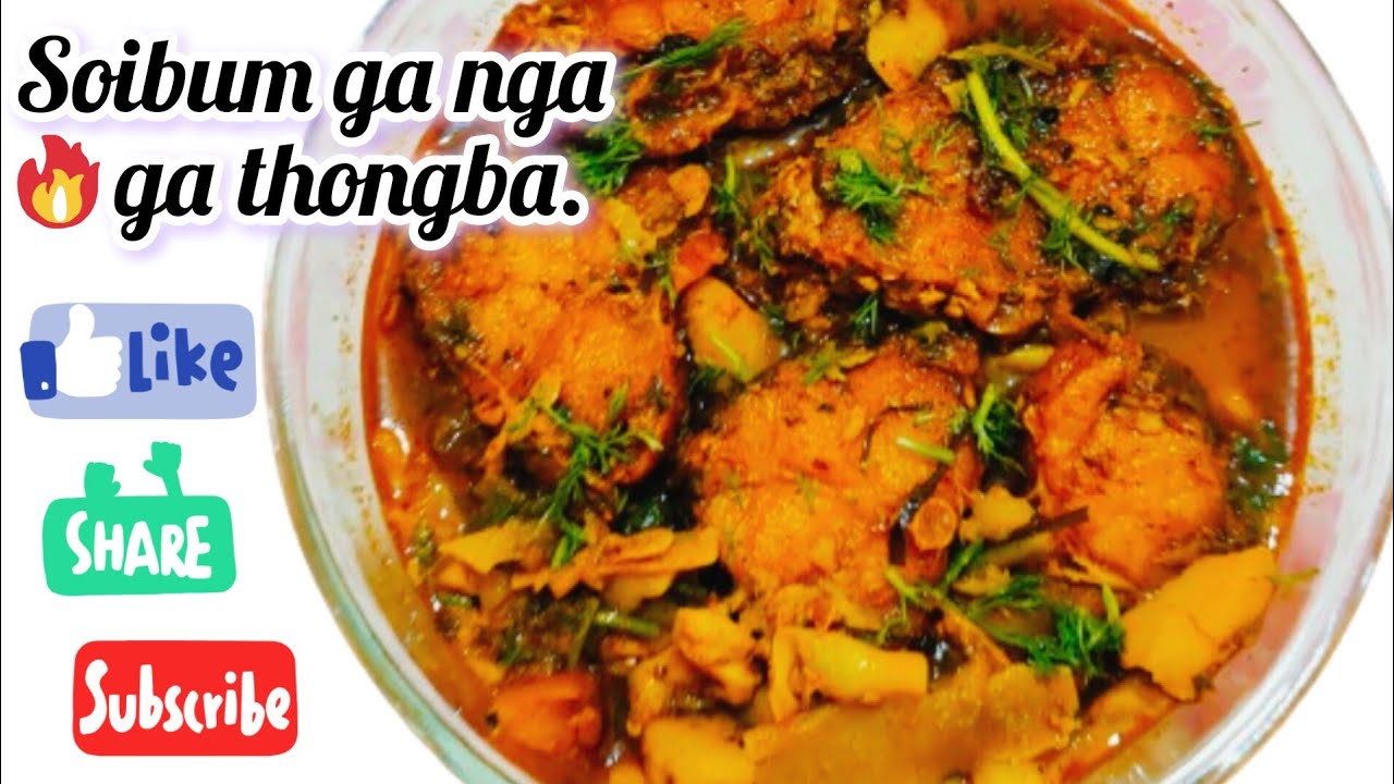 Soibum namthiba fanaba recipe🤔 //Bamboo shoot recipe // Manipuri ...