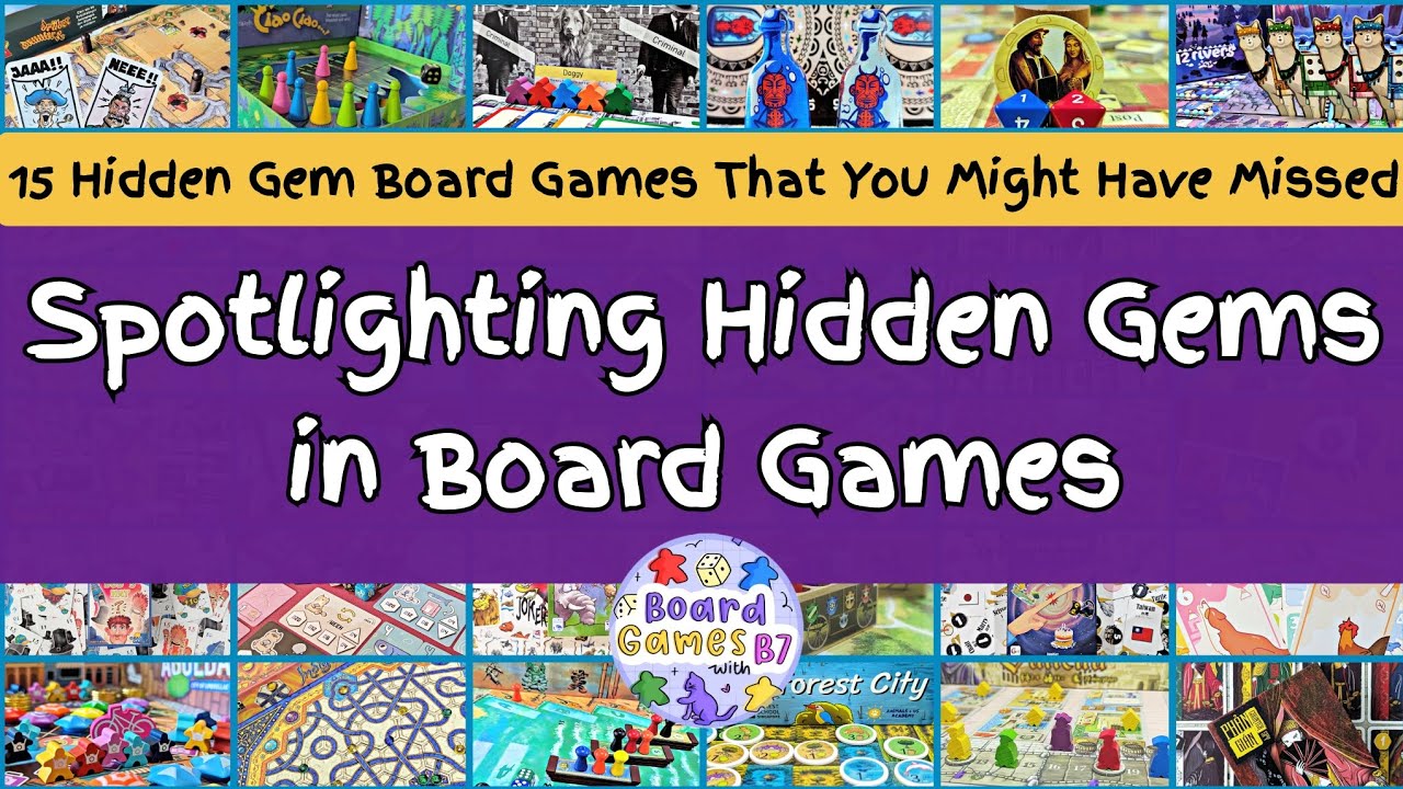 Hidden Gem Board Games - YouTube