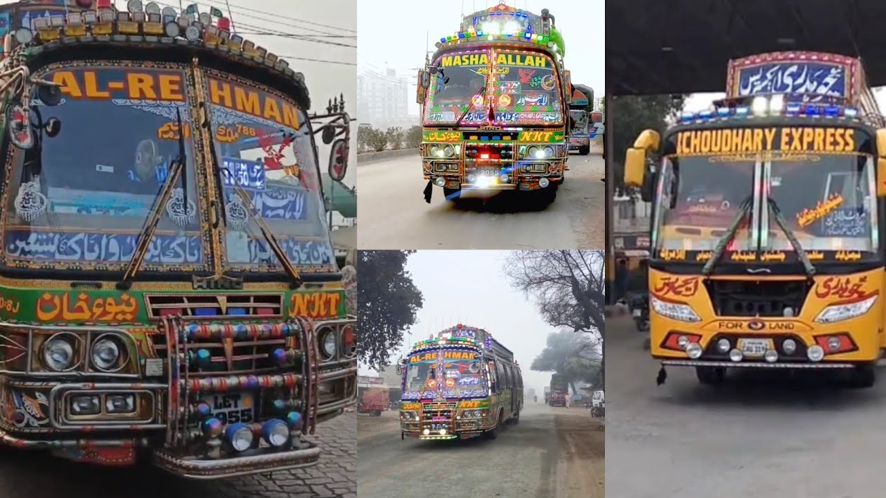 Brend Buses AlRehman 7955 Wahla 2055 Akmal.cheema 7365 New Chohdre Non ...