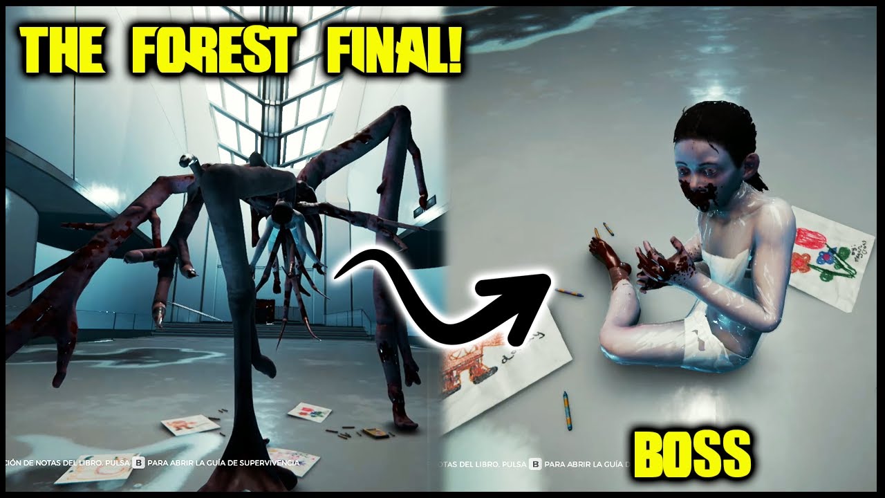 The Forest Final! Megan Cross! BOSS FINAL! Y LA VERDAD DE TODO☠️ - YouTube