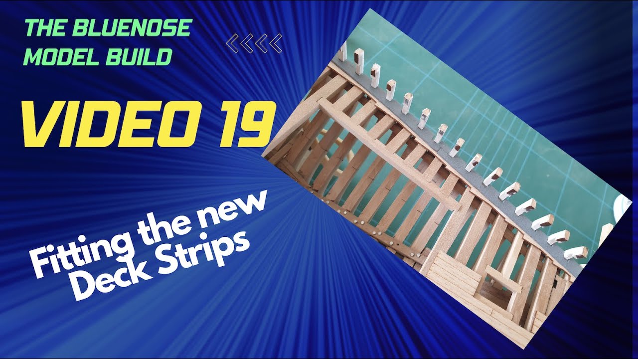 Bluenose model build Video 19 - YouTube