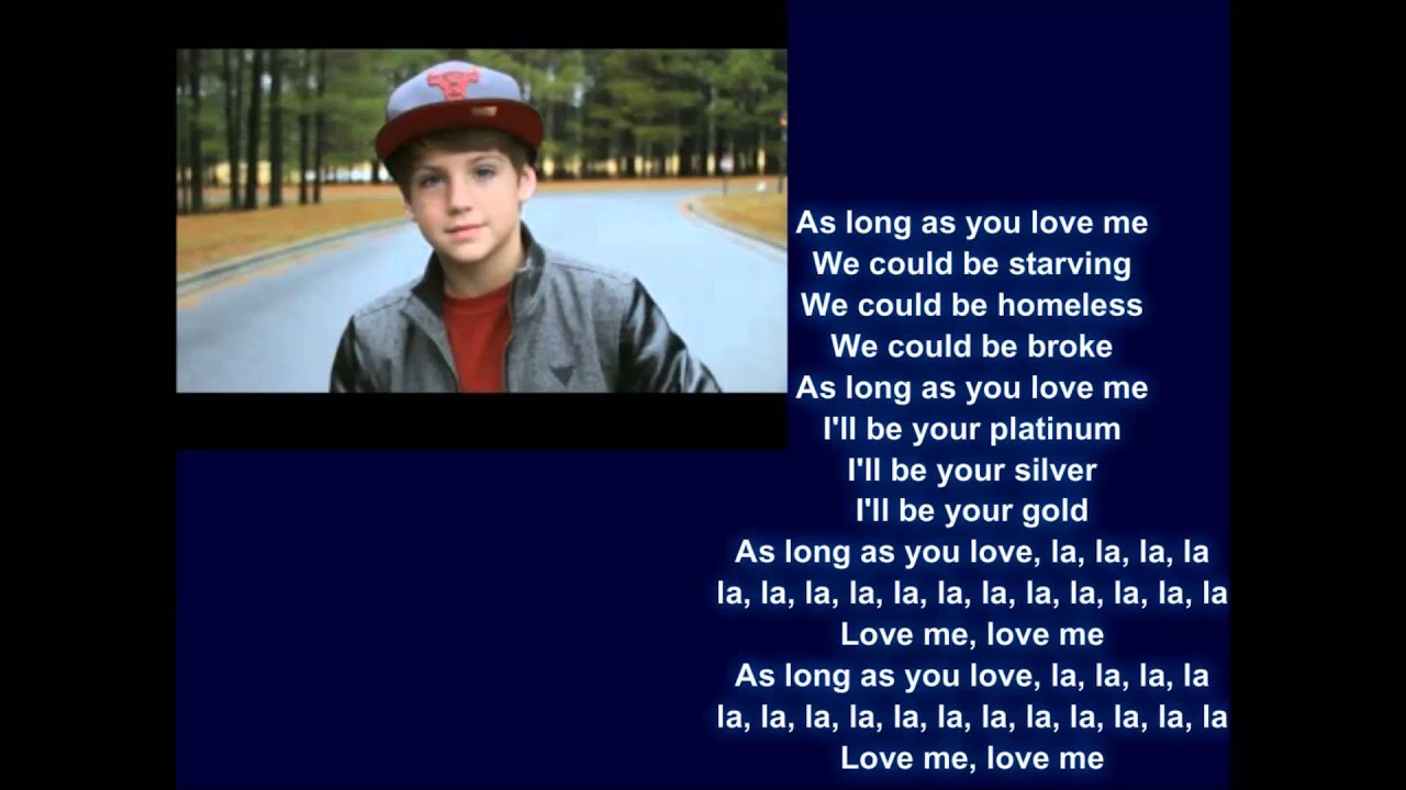 As Long As You Love Me - MattyBRaps cover lyrics - YouTube
