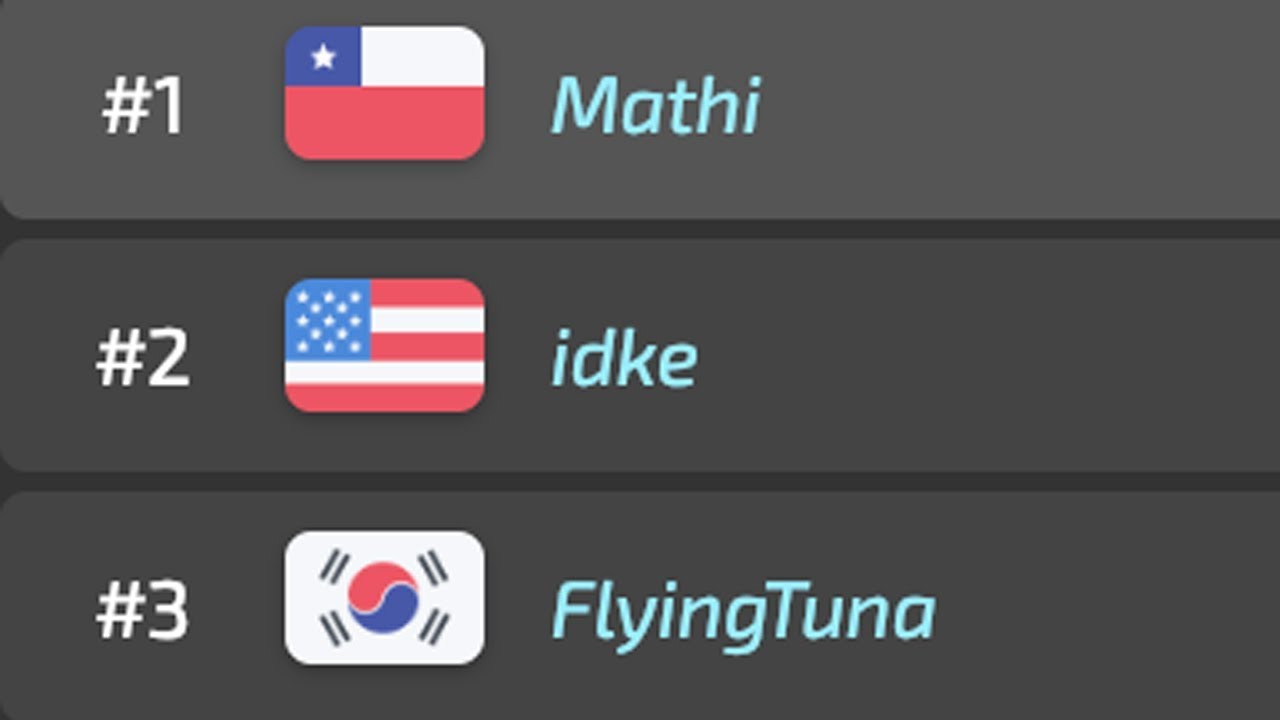 [osu!] FlyingTuna Chasing for Global #1! - FlyingTuna Highlight - YouTube