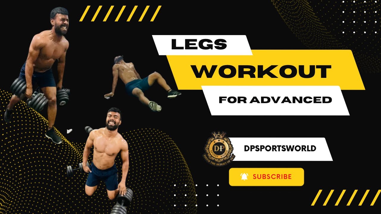 Advanced leg workout for athletes 🤩 Dum h to krke dikhao @dpsportsworld ...