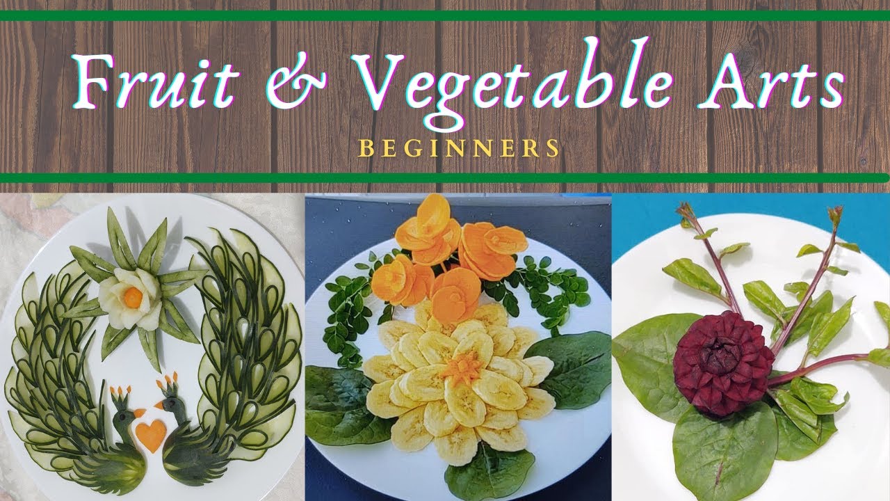Fruit & Vegetable Arts (Beginners) - YouTube