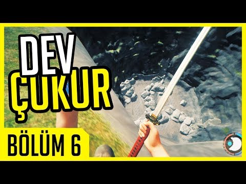 DEV ÇUKURA İNME ÇABALARI | Ekip İle The Forest - Bölüm #6 [ TÜRKÇE ]