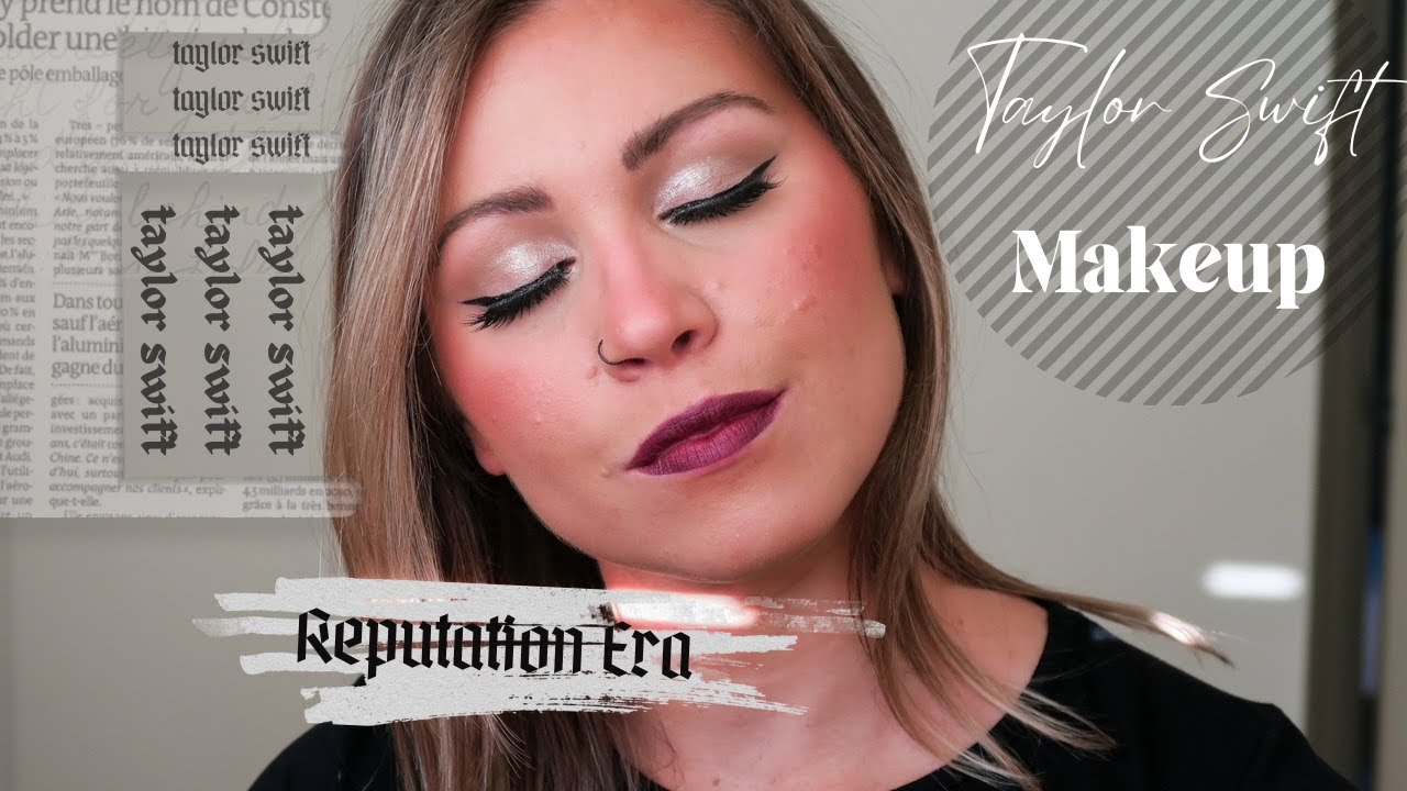 TAYLOR SWIFT INSPIRED MAKEUP: REPUTATION ERA - YouTube