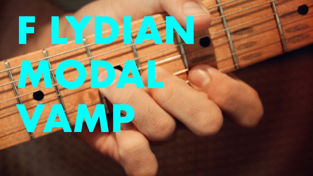 F lydian vamp: Advancing Guitarist - YouTube