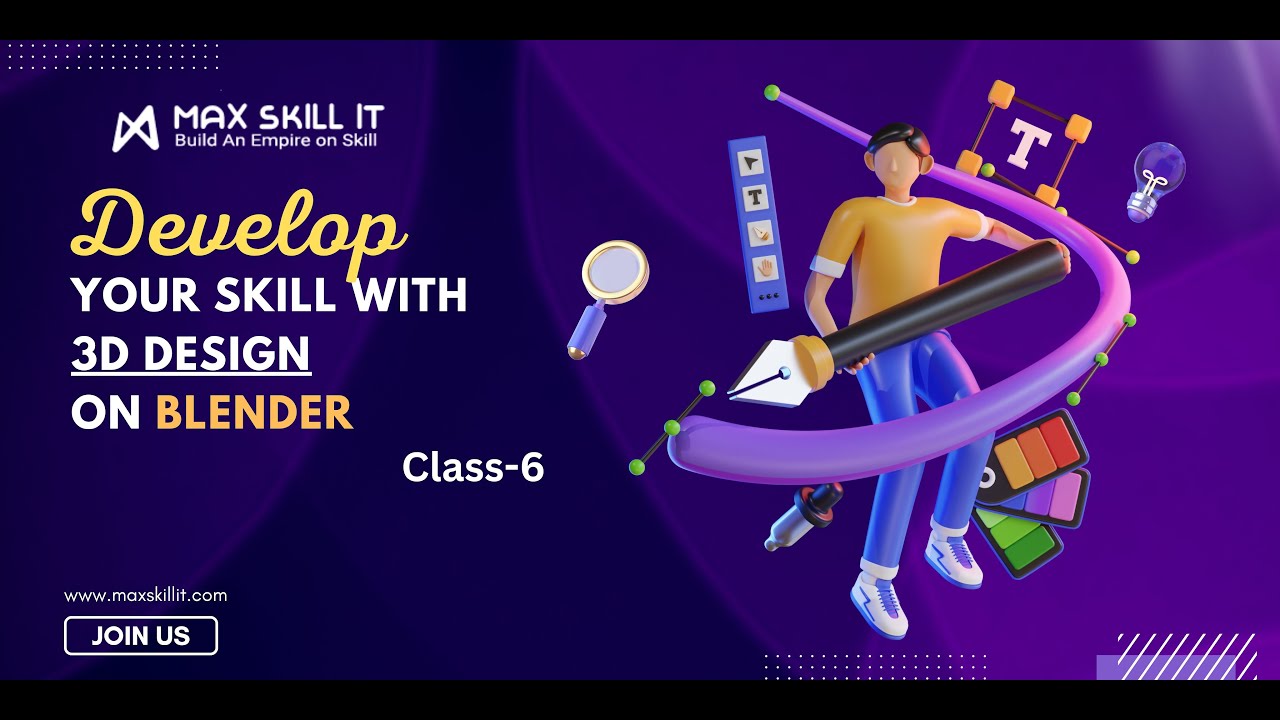 Free Course | 3D Design | 3D Element & Icon Design Class Videos ...