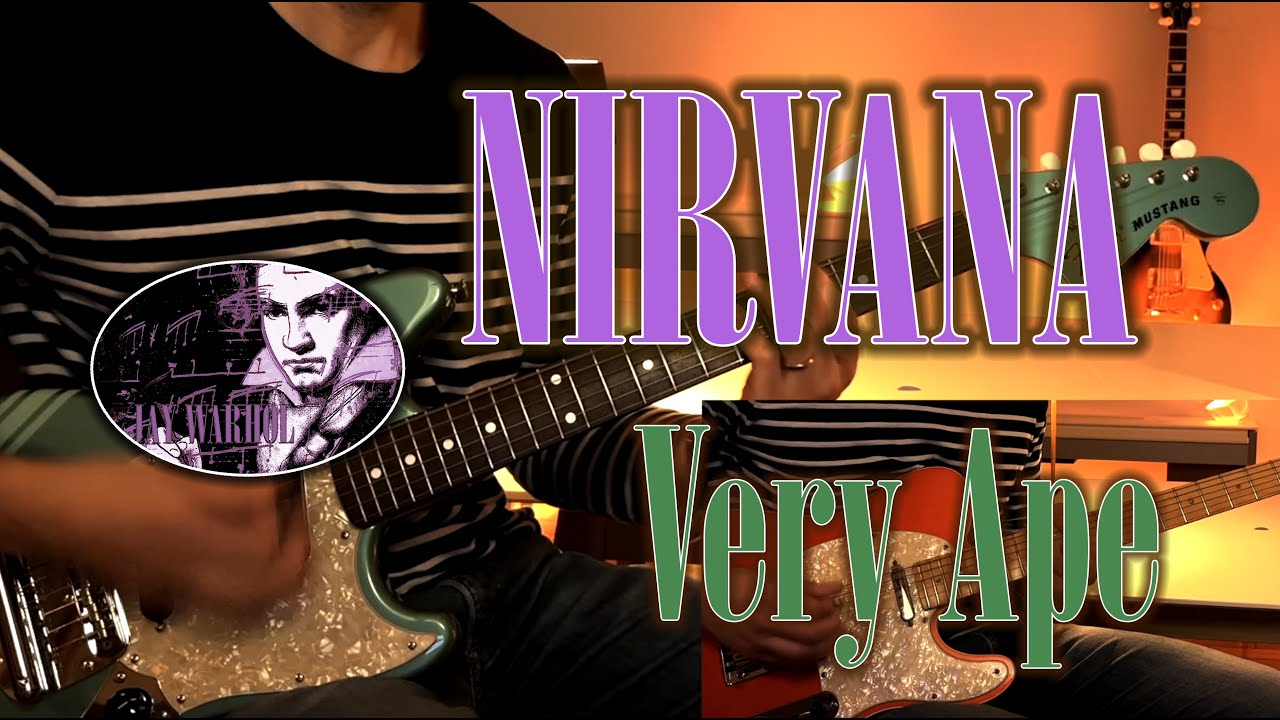 Nirvana - Very Ape (Guitar cover with BT) - YouTube