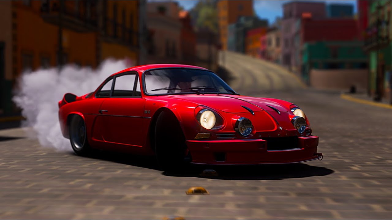 RAW ALPINE A110 DRIFT GAMEPLAY - YouTube