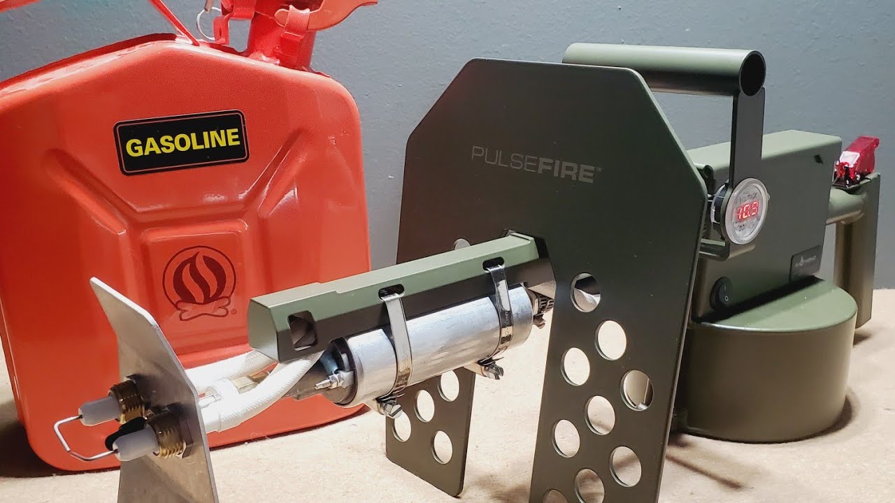 EXOTHERMIC TECHNOLOGY FLAME THROWER REVIEW | FLAME THROWER 25FT FLAME ...