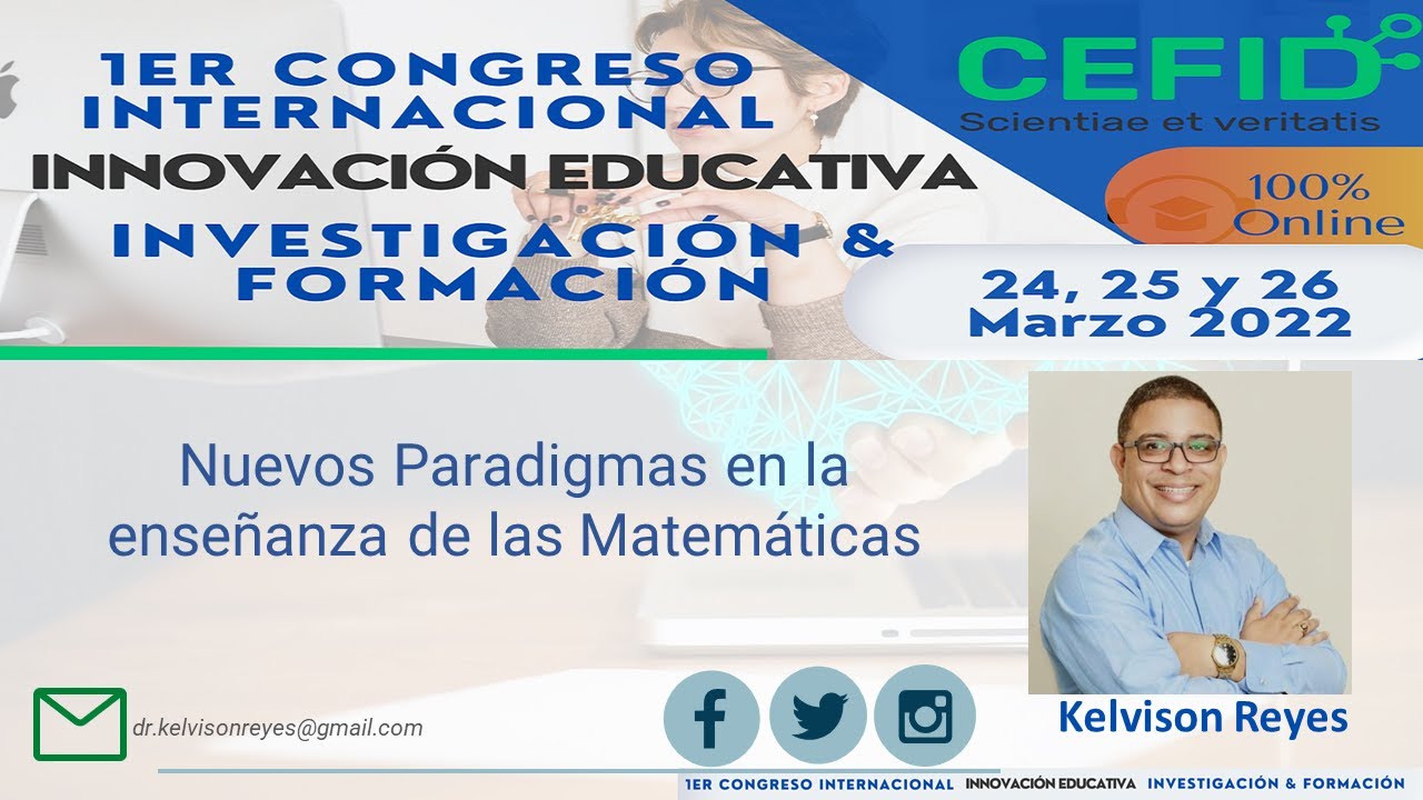 Paradigmas en la enseñanza de las Matemáticas - YouTube