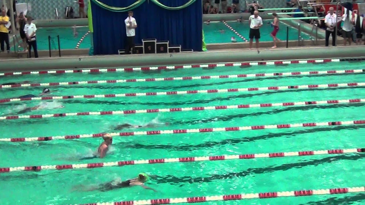 Wisconsin State Swimming Championships - Girls 11-12 100 IM - YouTube