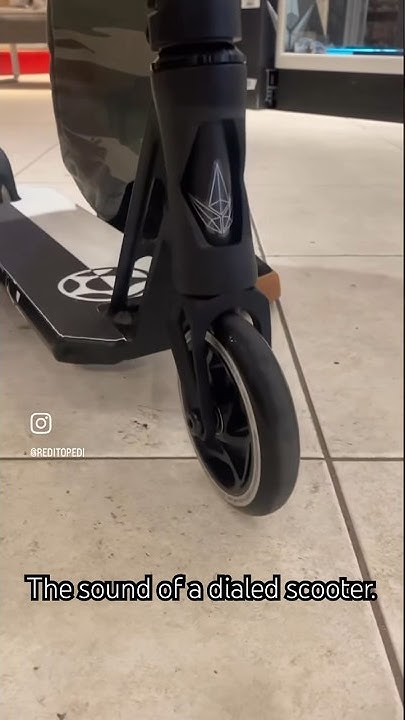 What does a dialed pro scooter sound like?#freestylescooter #scooter # ...